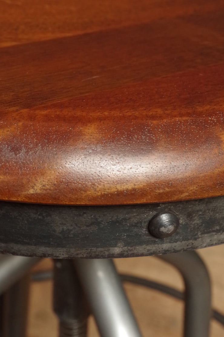 Industrial Machine Shop Swivel Stool | Vincent and Barn